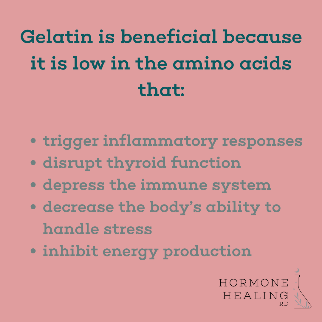 Gut Healing Gelatin | Hormone Healing RD